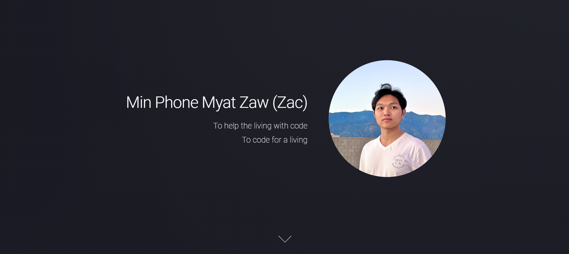 Min Phone Myat Zaw - Portfolio Website